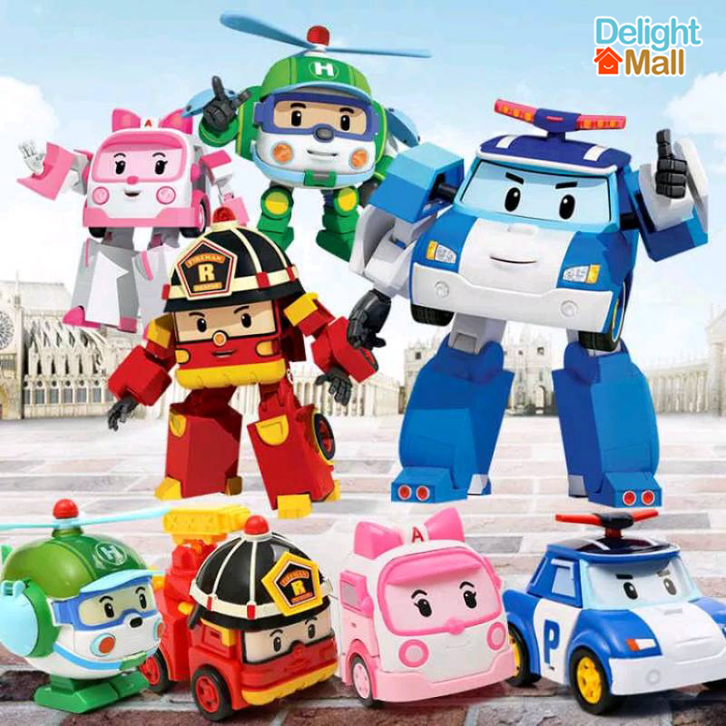ส่งเร็ว???? หุ่นยนต์เปลี่ยนร่างเป็นรถ ???? Robocar Poli car รถตำรวจ ของ ...