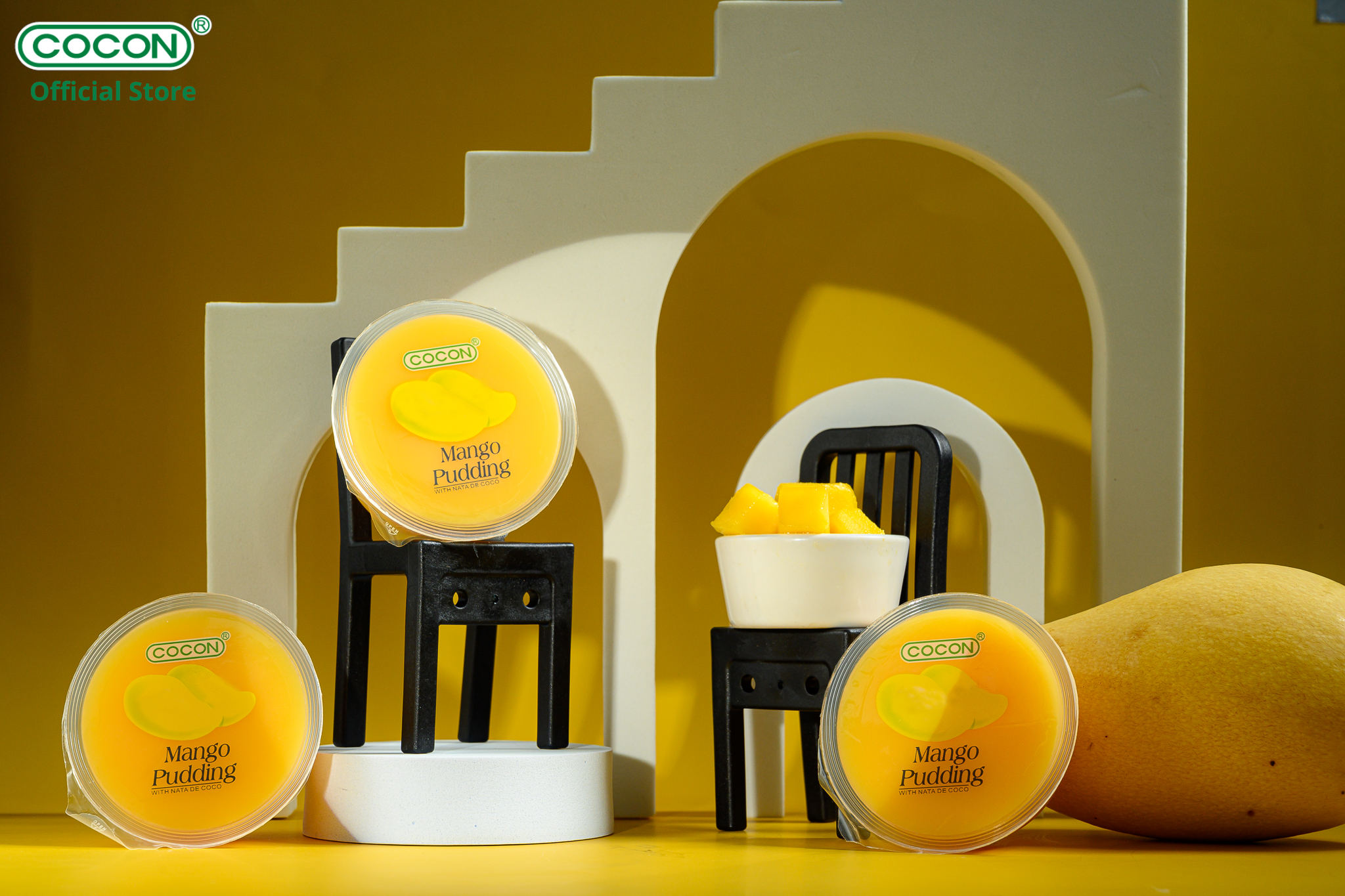 Lazada 7.15 Midmonth sale ????[4 Free 1][สต๊อกใหม่] Cocon พุดดิ้งเยลลี่ ...