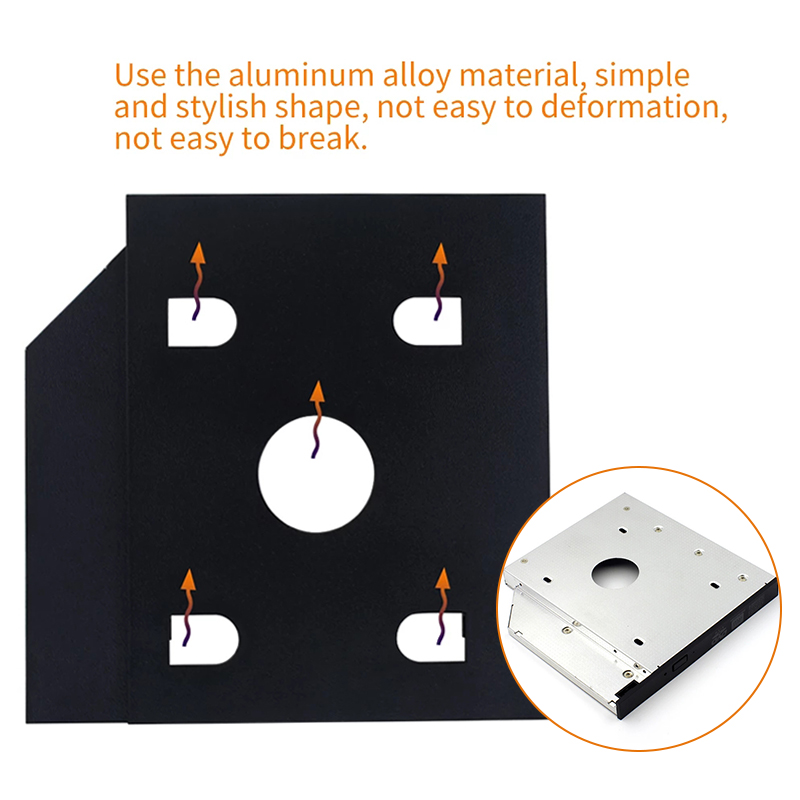 ถาดแปลง ใส่ HDD SSD Tray SATA HDD SSD Enclosure Hard Drive Candy Case 9 ...