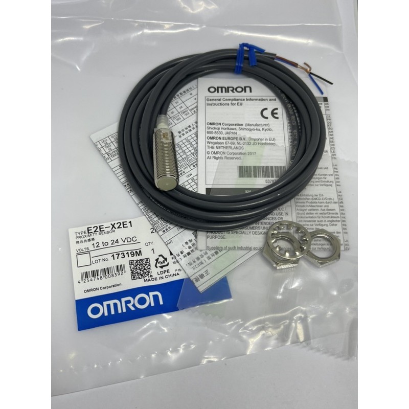 E2E-X2E1 ระยะจับ 2mm จับโลหะหัว12mm 3สายNPN NO 12V-24V ส่งทุกวัน ...