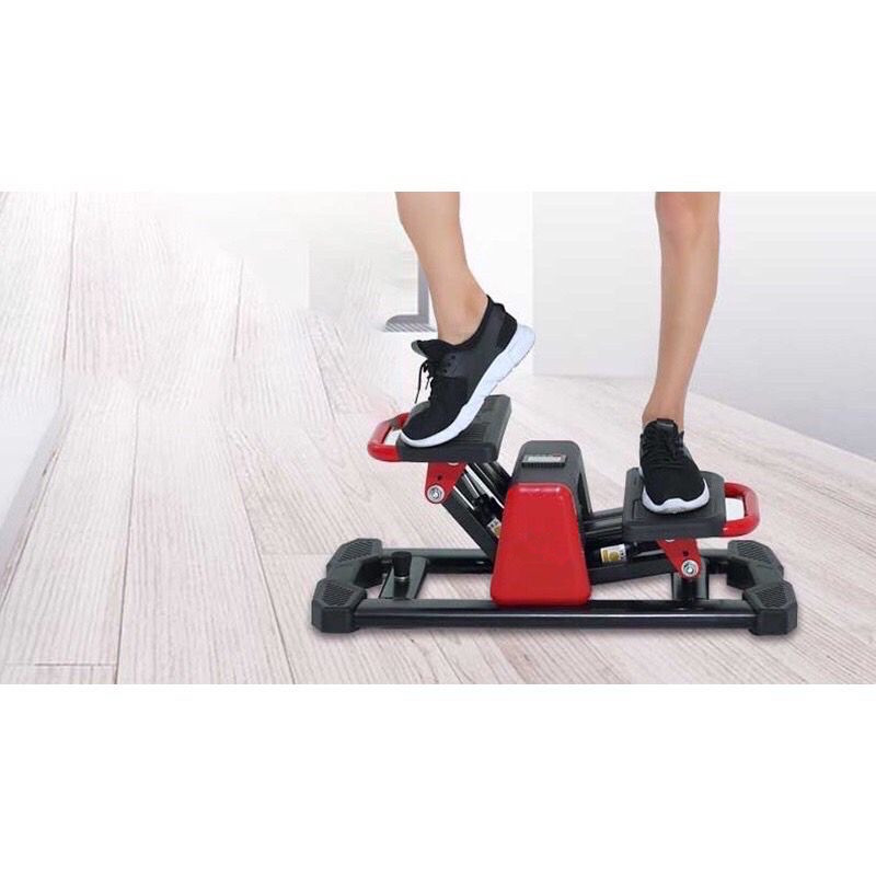 O DAY เครื่องบริหารต้นขา เอว น่อง Mini Stepper เครื่องออกกำลังกายแบบก้าวเหยียบ ฟรีแผ่นรองเครื่อง ...