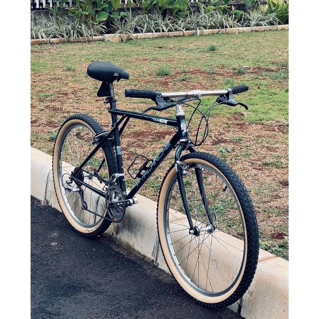 แฮนด์ตรง KEN BIKE LN BAR Littlenick แบบ Swipback - กม.8จักรยาน - ThaiPick