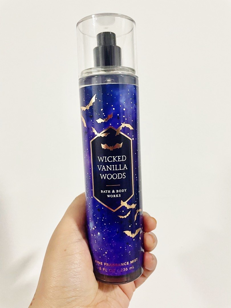 ของแท้ 100% Bath & Body Works Wicked Vanilla Woods Fine Fragrance Mist ...