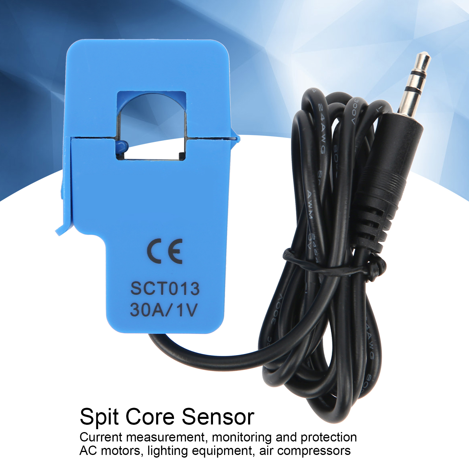 Spit Core Sensor Transformer Clamp Current Transformation ส่วนประกอบ ...