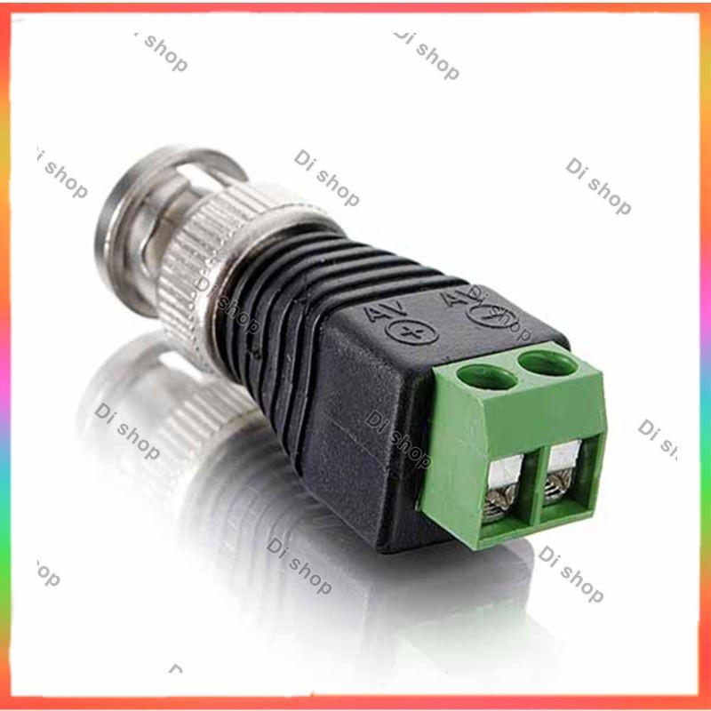 2PCS Mini Coax CAT5 To Camera CCTV BNC Video Balun Connector Adapter ...