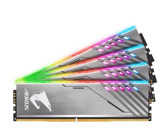 JIB 16GB (8GBx2) DDR4/3200 RAM PC (แรมพีซี) GIGABYTE AORUS RGB MEMORY ...