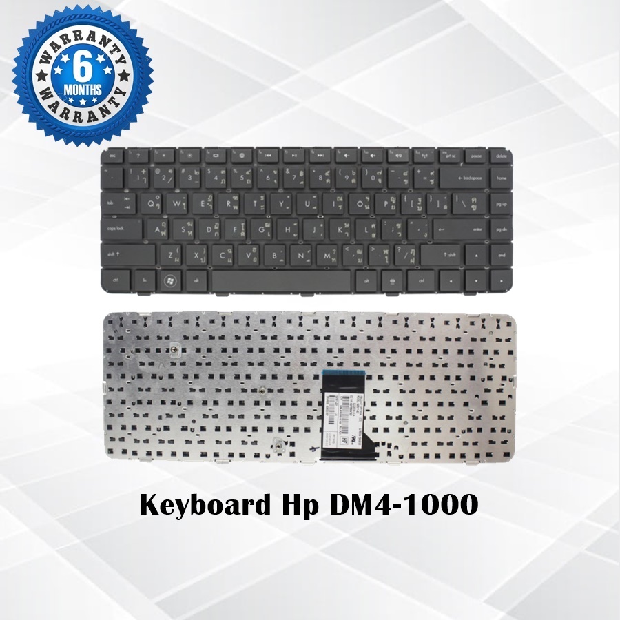 Keyboard Hp DM4-1000 / คีย์บอร์ด โน๊ตบุ๊ค เอชพี รุ่น DM4-1000 / TH-EN ...