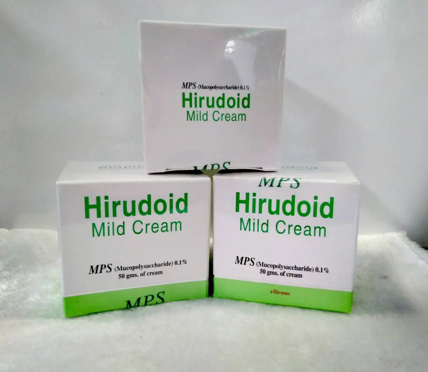 HIRUDOID MILD CREAM 50 G ฮีรูดอยด์ มายด์ ครีม ครีมลดรอยแผลเป็น ครีมช่วย ...