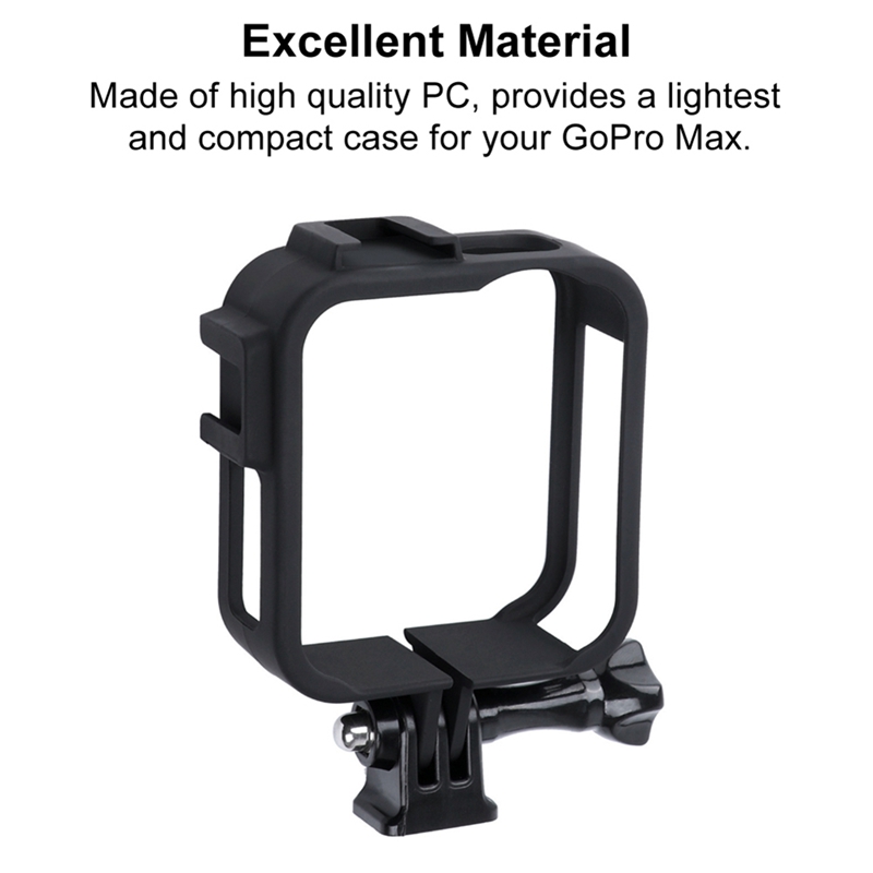 Frame Case for GoPro MAX 360 Screen Protector Tempered Protective Lens ...