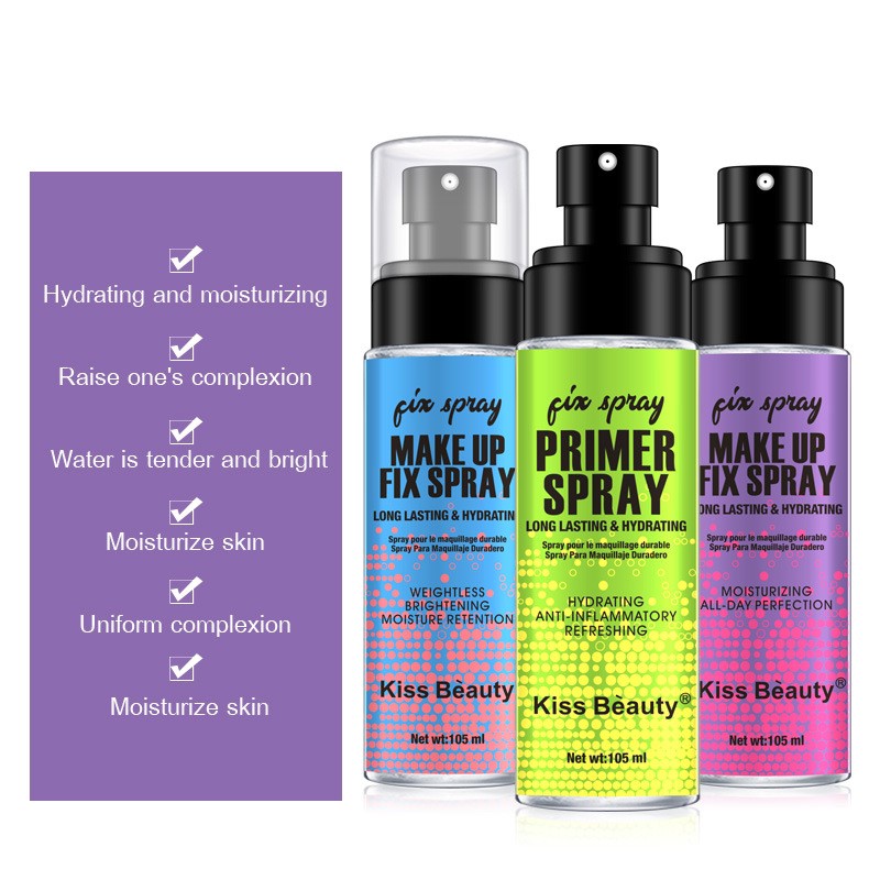 Kiss Beauty PRIMER FIX SPRAY สเปรย์รองพื้น - RYAN_SHOP - ThaiPick