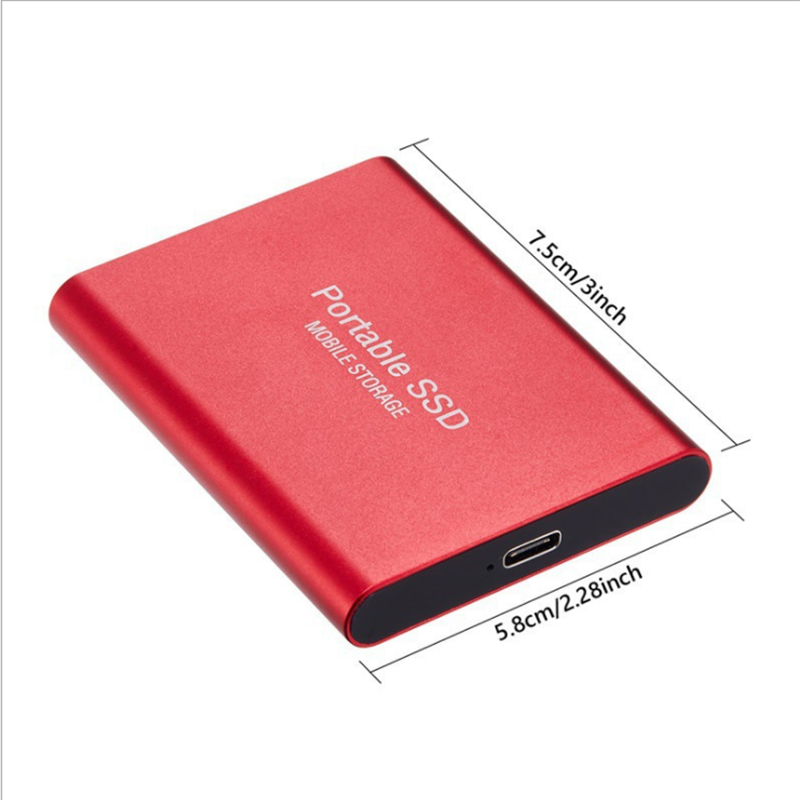 High-speed 4tb 2tb 1tb ssd external hard drive ssd TYPE-C mobile ...