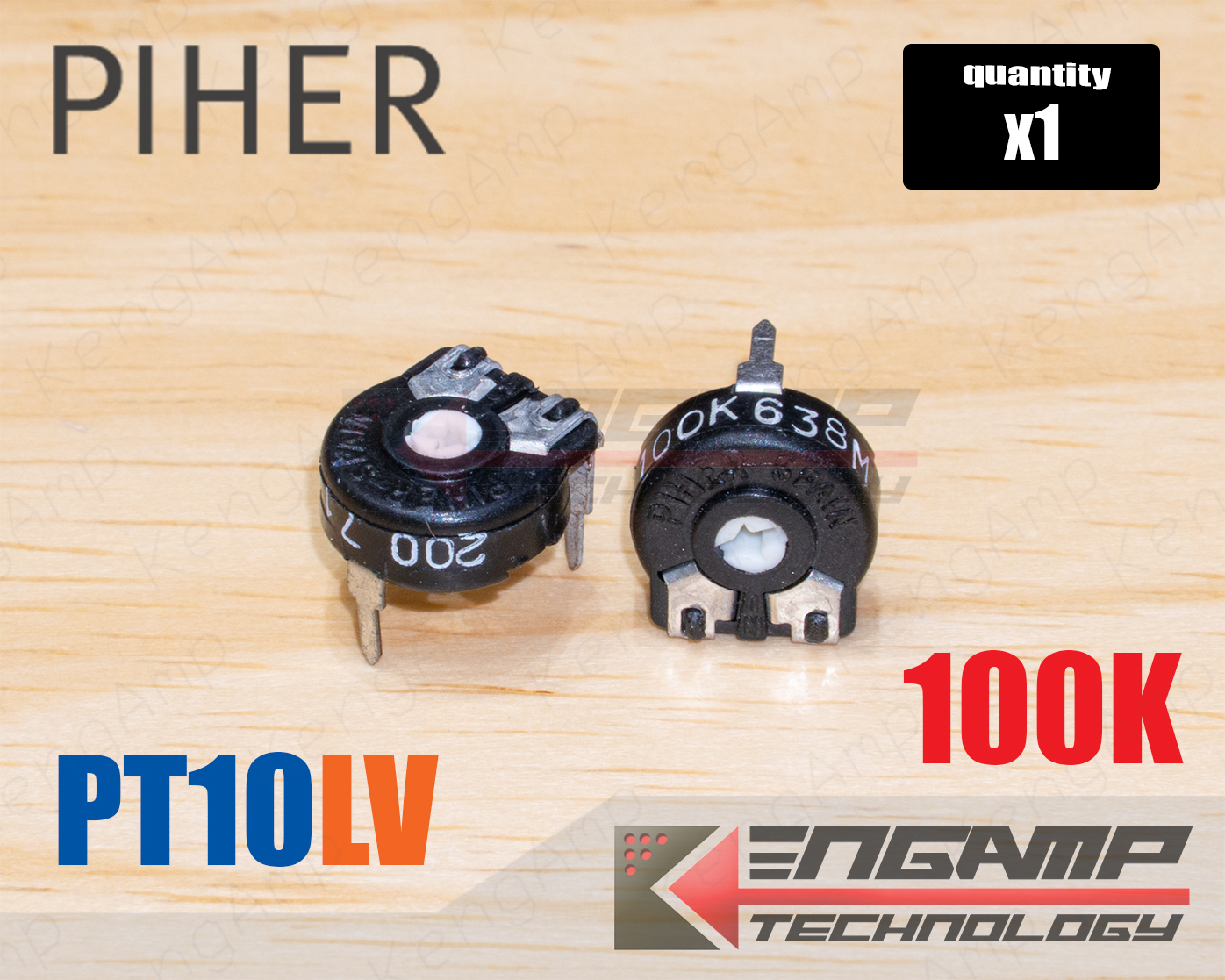 (1ตัว) PT10 PIHER (SPAIN) Trimmer ขนาด 10mm | Lazada.co.th