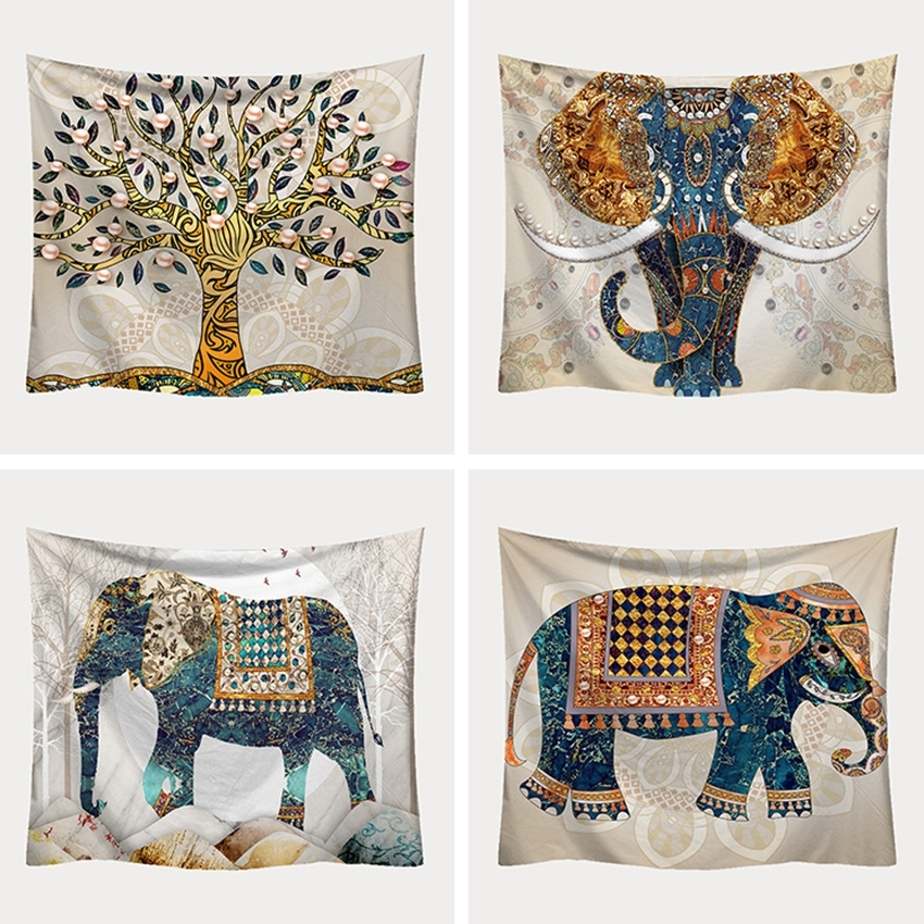 Feiyana-ผ้าแขวนผนัง ผ้าแต่งห้อง ผ้าแต่งผนังสไตล์วินเทจ ผืนใหญ่ 100x75cm TN-S2119 - FEIYANA ...