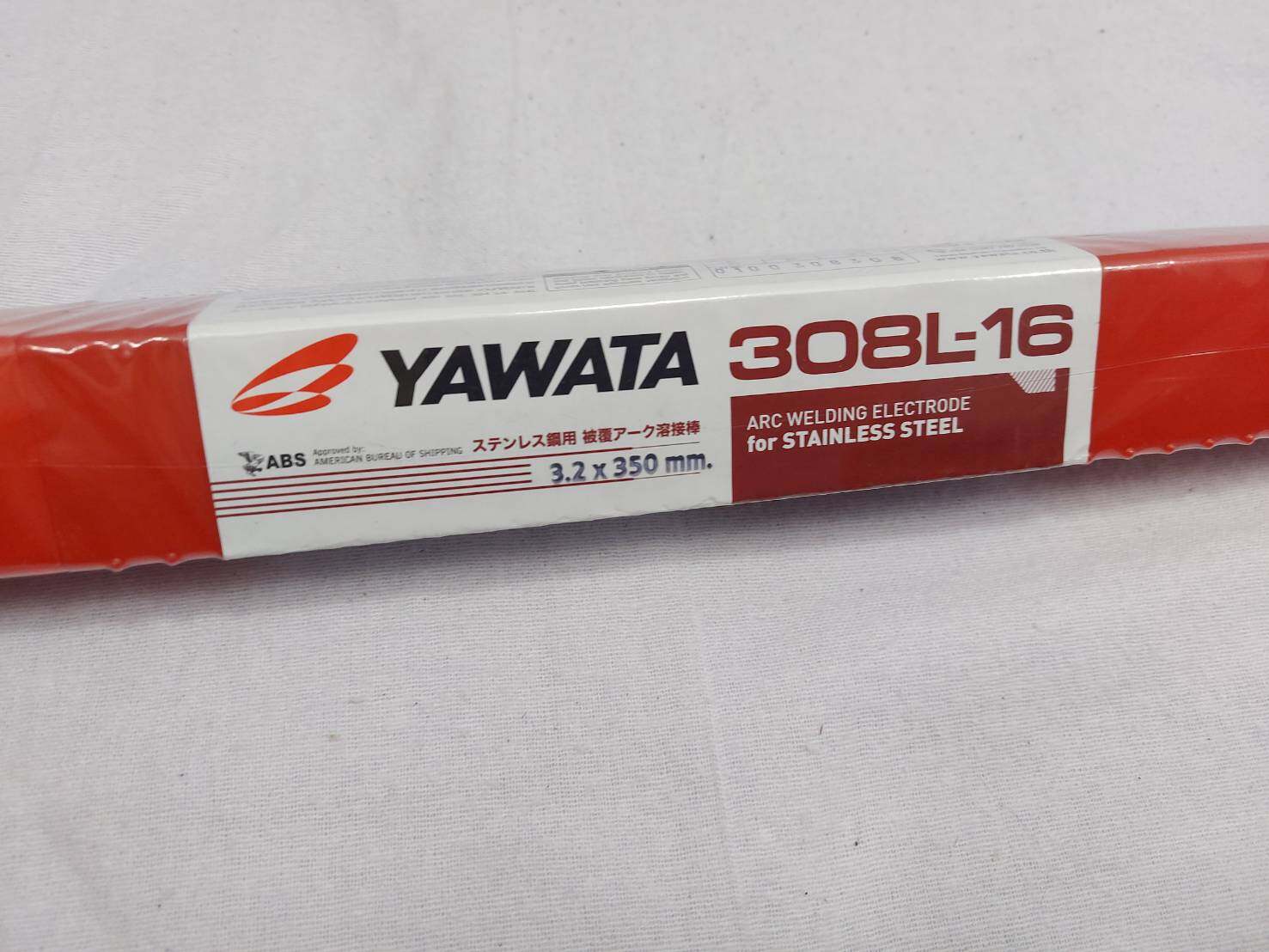ลวดเชื่อม YAWATA 308L-16 3.2x350 มิล ขนาด 1 กก (ใช้พอดี) ยาวาต้า 308L เต็มห่อ ของแท้จากผู้ผลิต ...