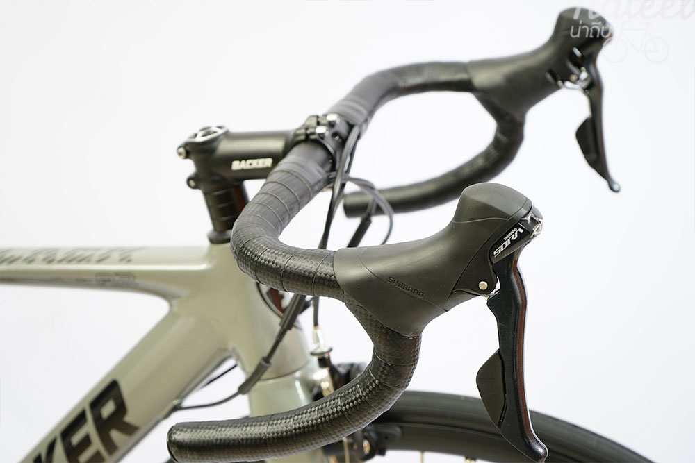 ฺBACKER A2 จักรยานเสือหมอบเฟรมอลูมิเนียม ซ่อนสาย ลบรอยเชื่อม - NATEEB ...