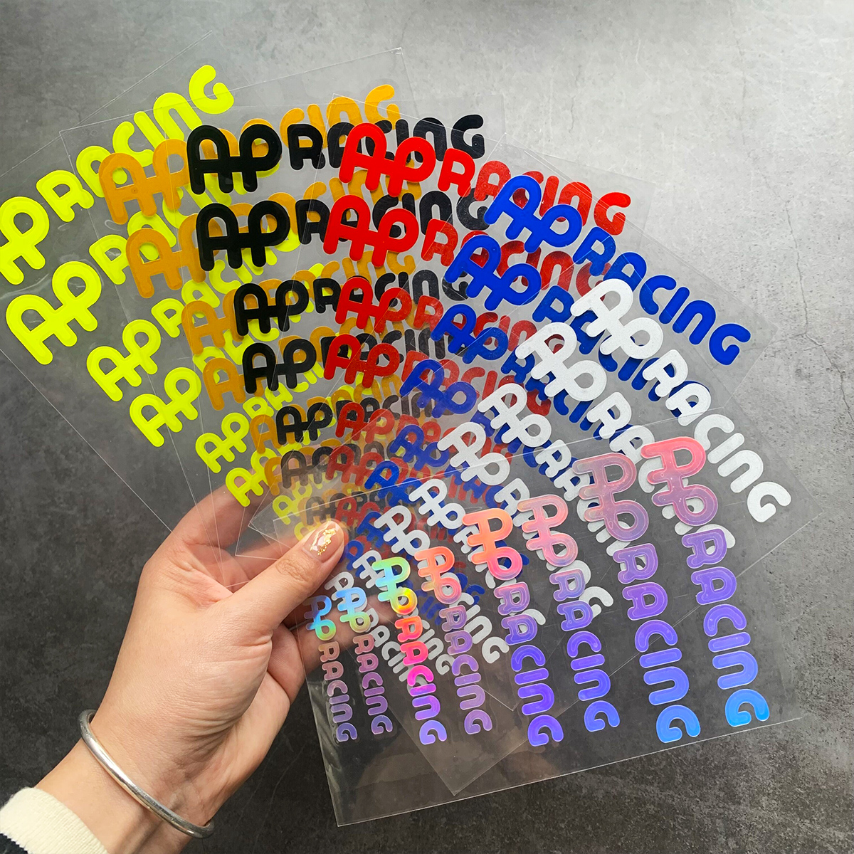 สะท้อนแสง Decal เบรค Caliper AP Racing/Bermbo สำหรับรถยนต์/รถ ...