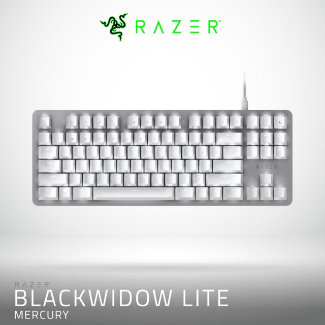 Razer BLACKWIDOW Lite Mercury White Edition | Lazada.co.th