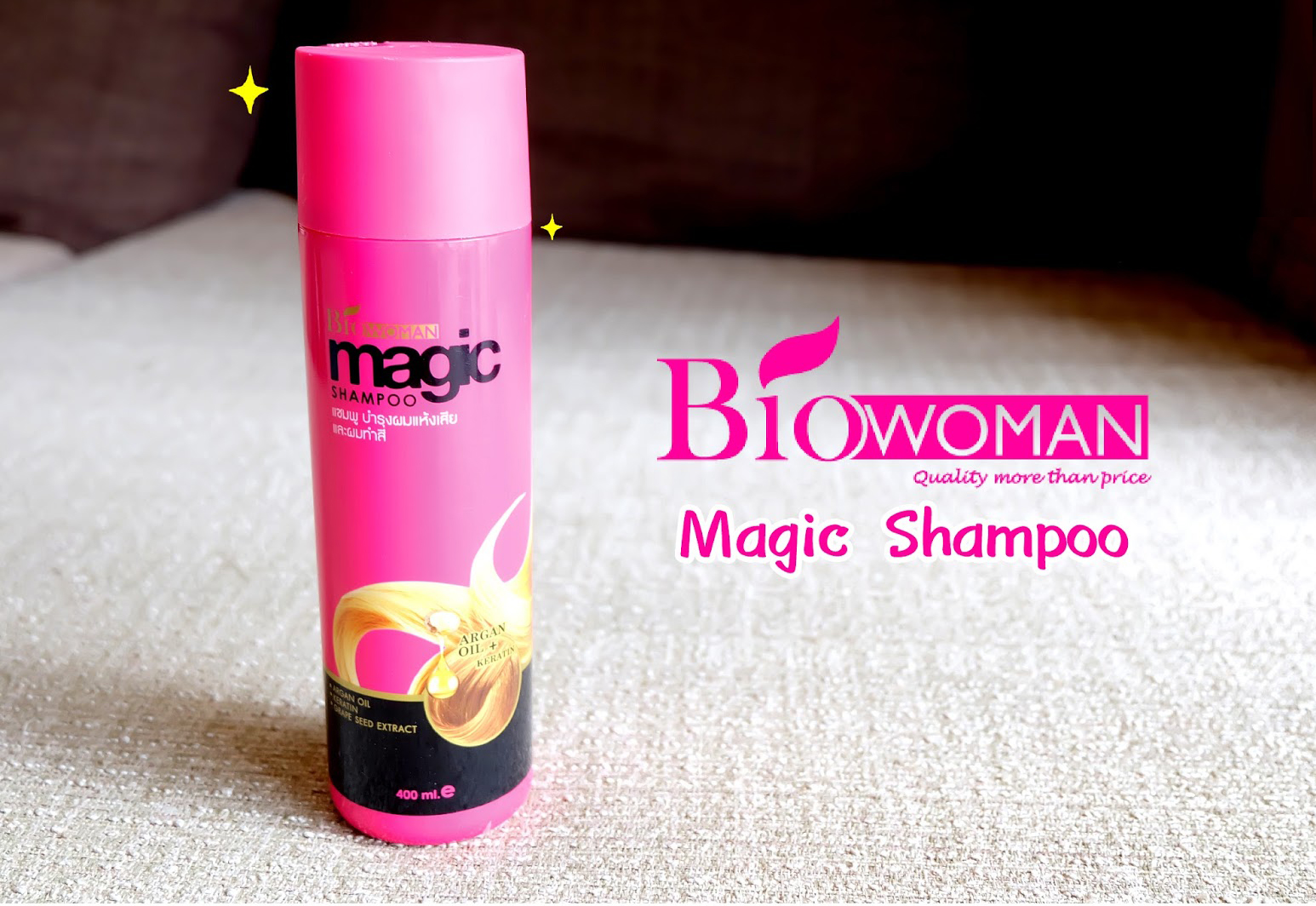 (หมออายุ 21/10/2021) Biowoman magic shampoo ไบโอวูเม้นส์ เมจิค แชมพู ...