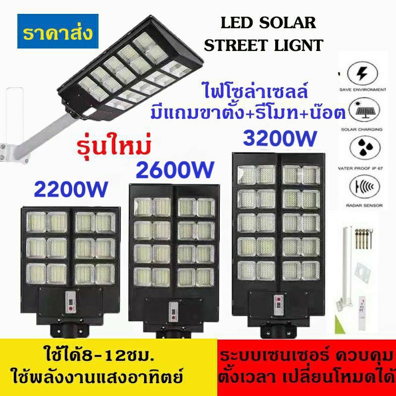 OMUDA_SHOP ไฟโซล่าร์เซลล์ สปอตไลท์ LED แสงสีขาว รุ่น JD-10 25 40 60 100 200 วัตต์ | Lazada.co.th