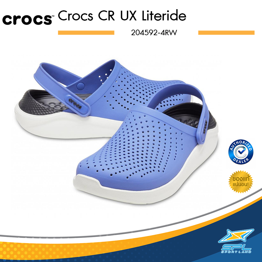 Crocs รองเท้าแตะ CR [CORE] UX Literide 204592-4RW / 204592-4CC (2590 ...