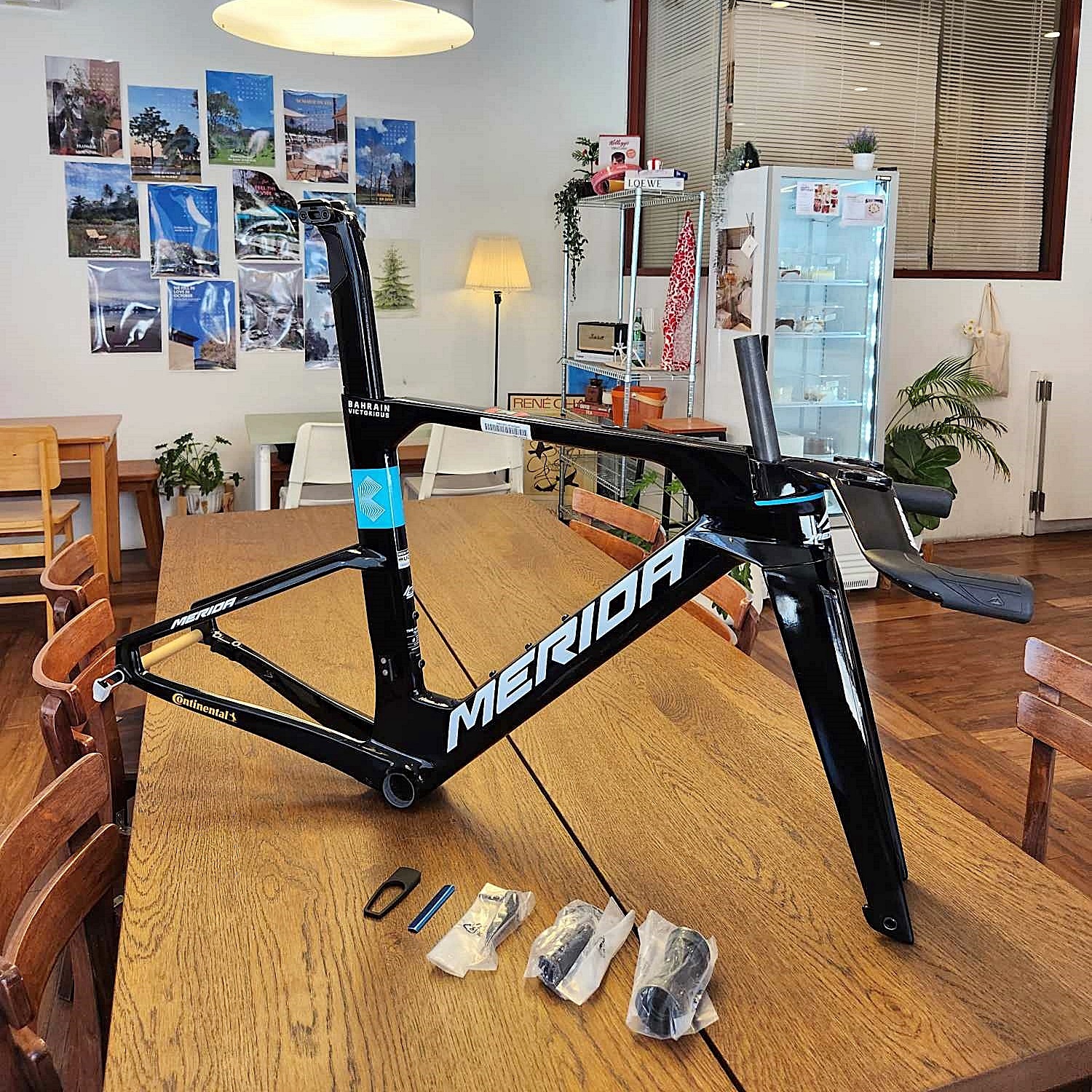 MERIDA TIME WARP TT TEAM GenIV CF5 2024 เฟรมคิท (ดิสก์) | Lazada.co.th