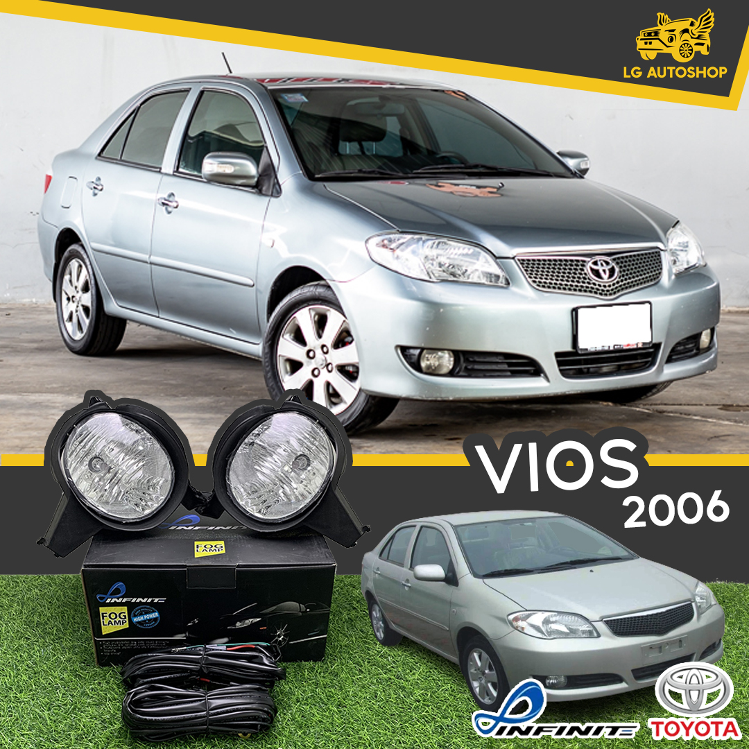 [ E-TAX ] ไฟตัดหมอกวีออส ไฟสปอร์ตไลท์ ชุดไฟตัดหมอก โตโยต้าวีออส TOYOTA VIOS 2006 ( ยี่ห้อ ...