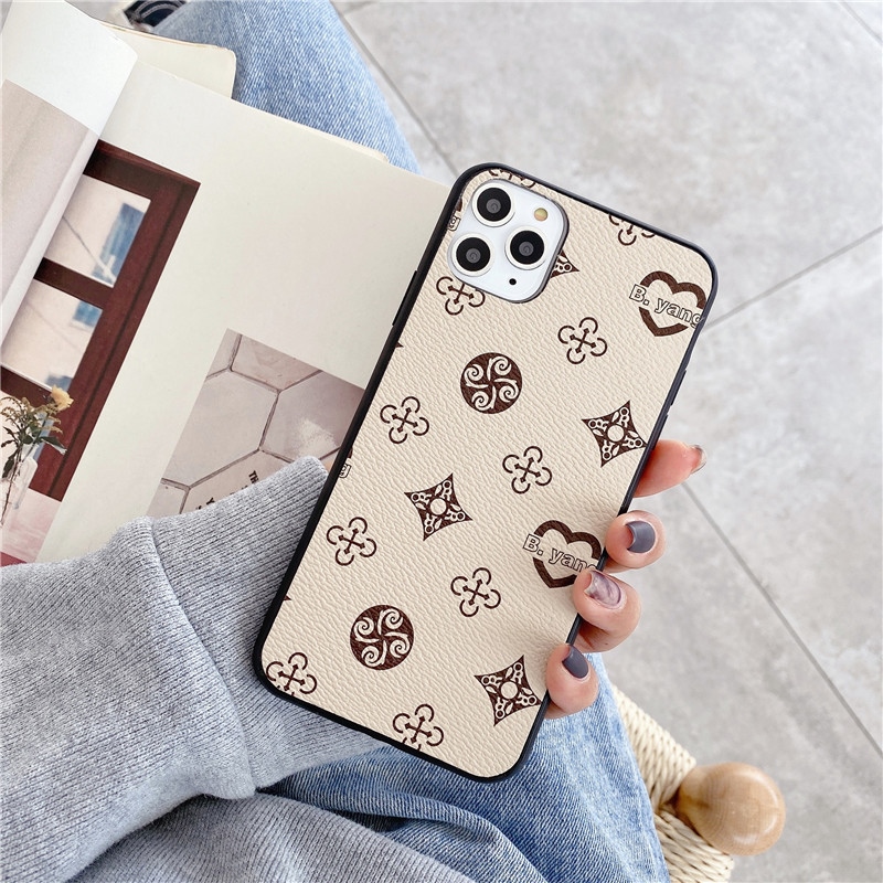 Luxury Geometric Lattice Leather Phone Case For iPhone 13 12 11 Pro XR ...