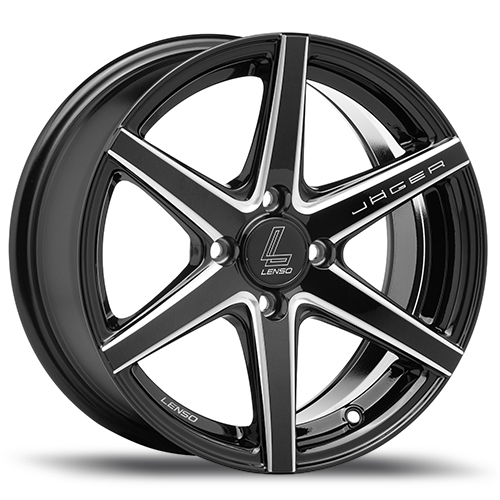 Lenso Wheel JAGER-CRAFT ขอบ 15x7.0" 4รู100 ET+35 สีBKWA แม็กเลนโซ่ ล้อแม็ก เลนโซ่ lenso15 แม็ก ...