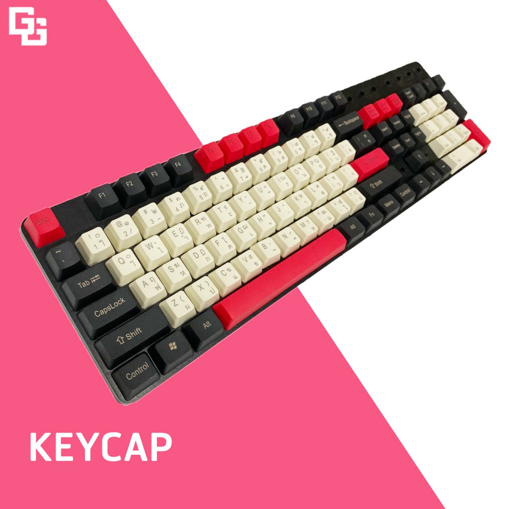 Key Thai Keycap Thai Mechanical Semi Mechanical คีย์แคบสำหรับแต่ง ...