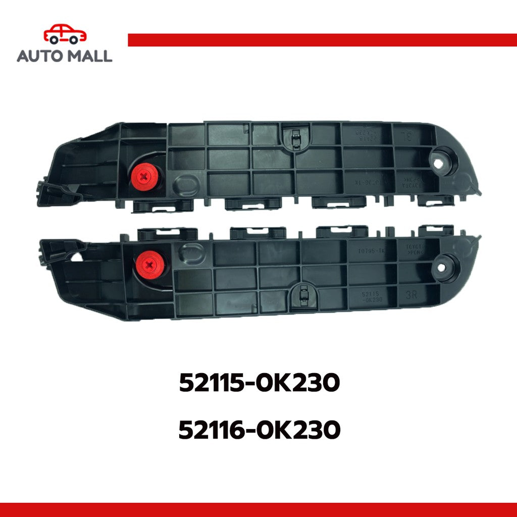 TTK ขายึดกันชนหน้าพลาสติกล็อคปลายกันชนสำหรับโตโยต้า FORTUNER 2015-19 ...