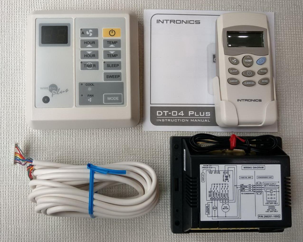 เทอร์โมสตัท, รูมแอร์, รีโมทคอนโทรล, เครื่องควบคุมอุณหภูมิ ชนิดมีสาย ...