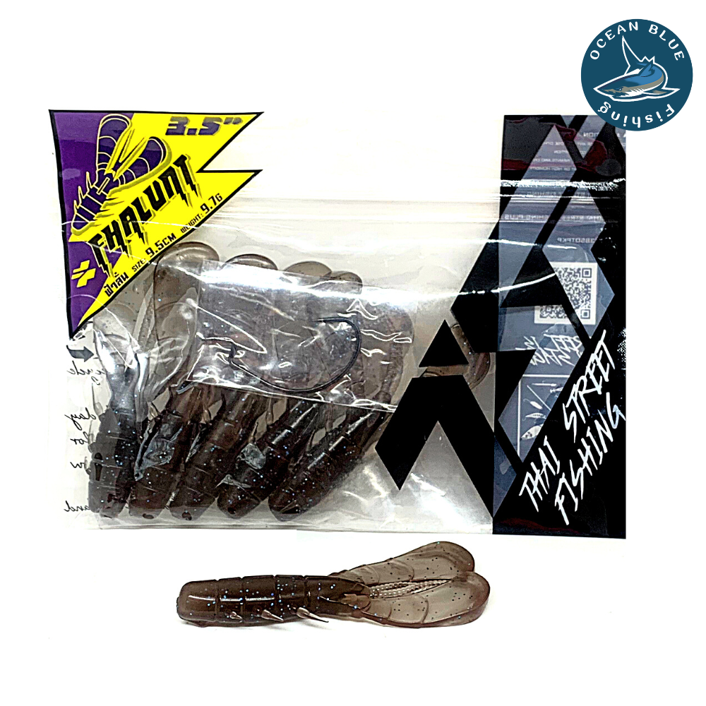 เหยื่อปลอม ฟ้าลั่น FHALUNT by TSF (1 ซอง มี 6 ตัว) มี 6 สี แถมฟรี!! ขอ ...