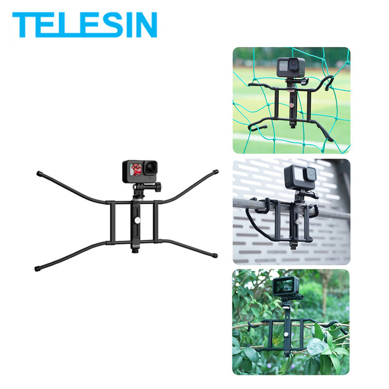 Telesin Telesin Backpack Clip GoPro Mount 360 Degree Rotary คลิปหนีบติด ...