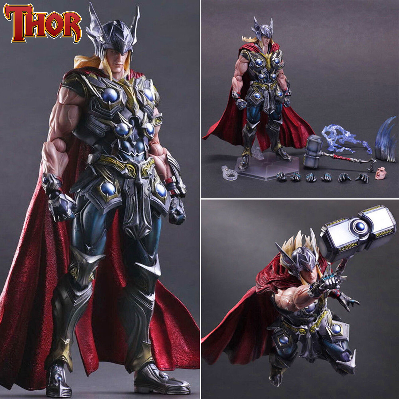 Figma ฟิกม่า Figure Action Variant Play Arts Kai จากการ์ตูนเรื่อง ...