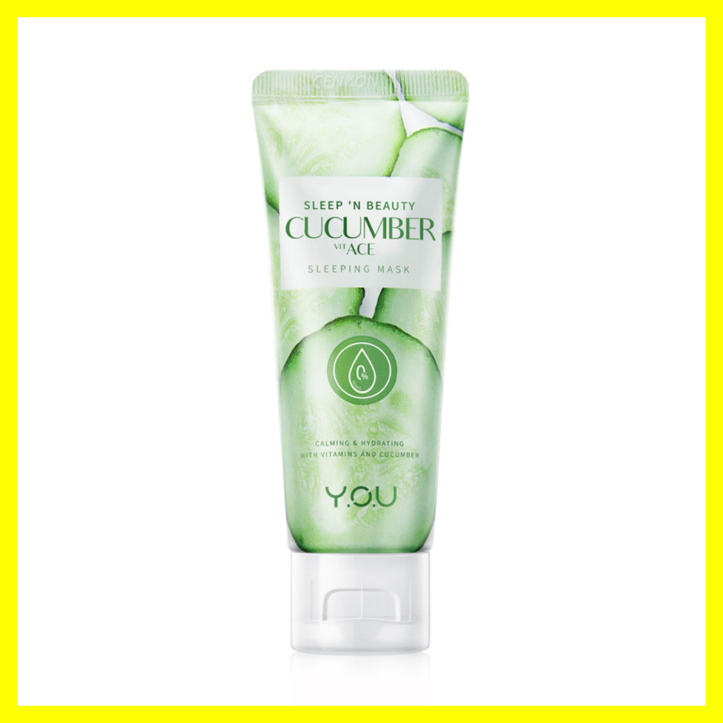 Y.O.U Sleep 'n Beauty Cucumber ACE Sleeping Mask 50g - Konvy - ThaiPick