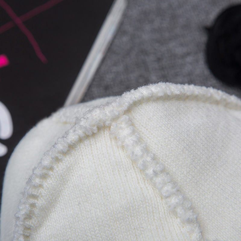 Knitted Beanies Hats Cute Alien Ghost Skull Embroidery Cap for Autumn ...