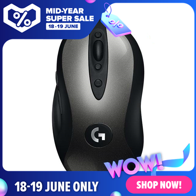 （เม้าส์）Logitech MX518 Legendary Gaming Mouse with 16000 DPI Optical ...