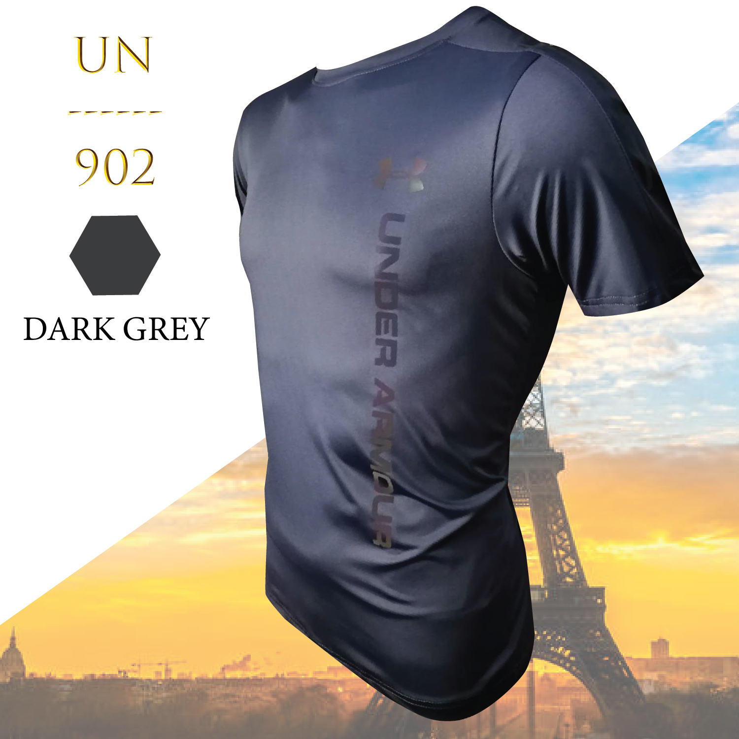 มาใหม่!!! เสื้อกีฬา เสื้อกีฬาแขนสั้น เสื้อออกกำลังกาย ( Slime fit ...