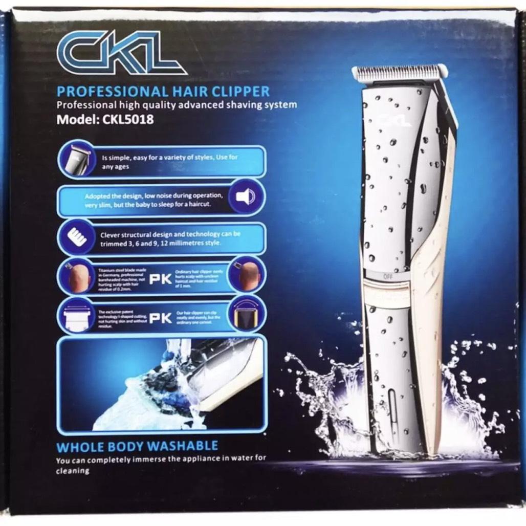 PROFESSIONAL HAIR CLIPPER แบตตาเลี่ยน ปัตตาเลี่ยนไฟฟ้าไร้สาย ตัดผม ใช้ ...