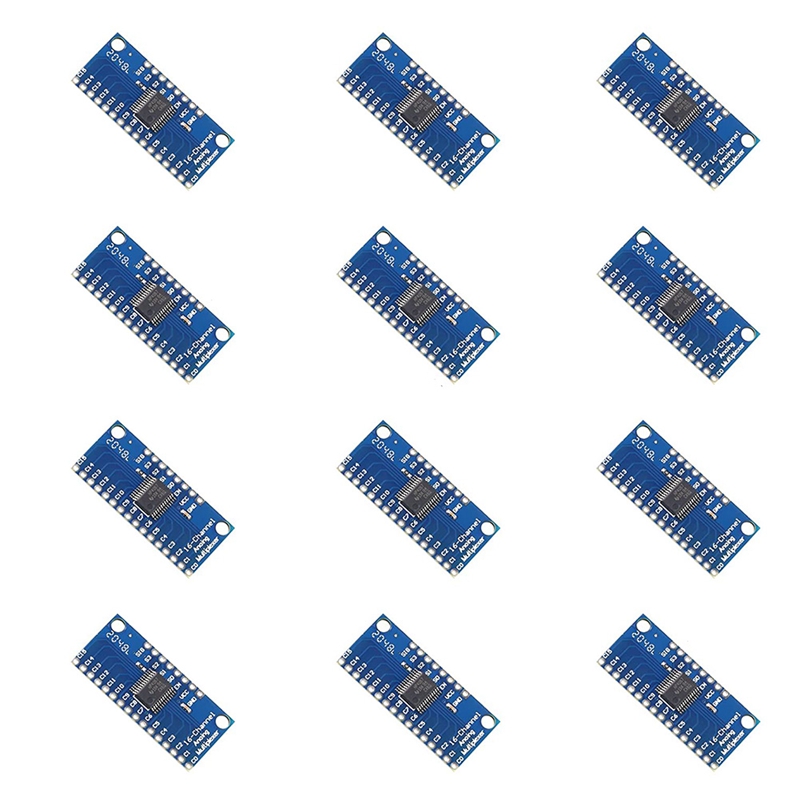 12Pcs CD74HC4067 16-Channel Analog Digital Multiplexer MUX Breakout ...