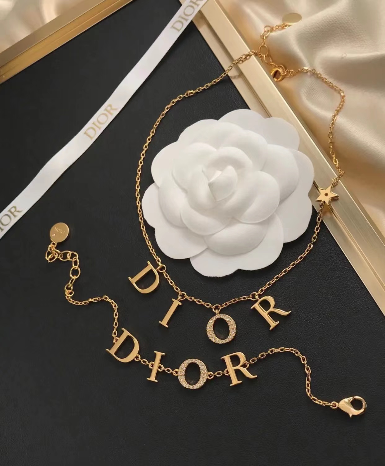 DIOR Women's DIO(R) Evolution Necklace | Lazada.co.th