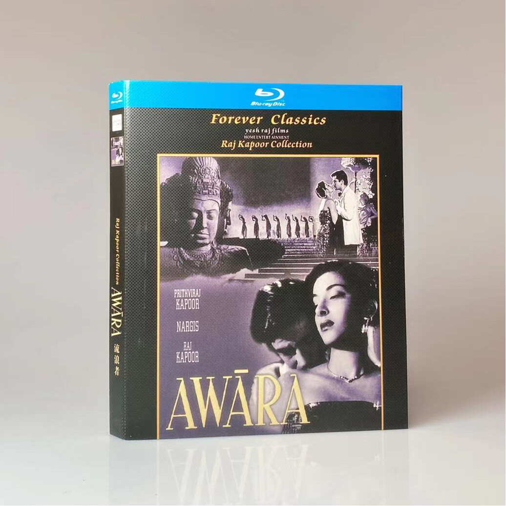 Awaara (1951) อินเดียเพลงรักและเต้นรำภาพยนตร์ BD แผ่นบลูเรย์1080P HD ...