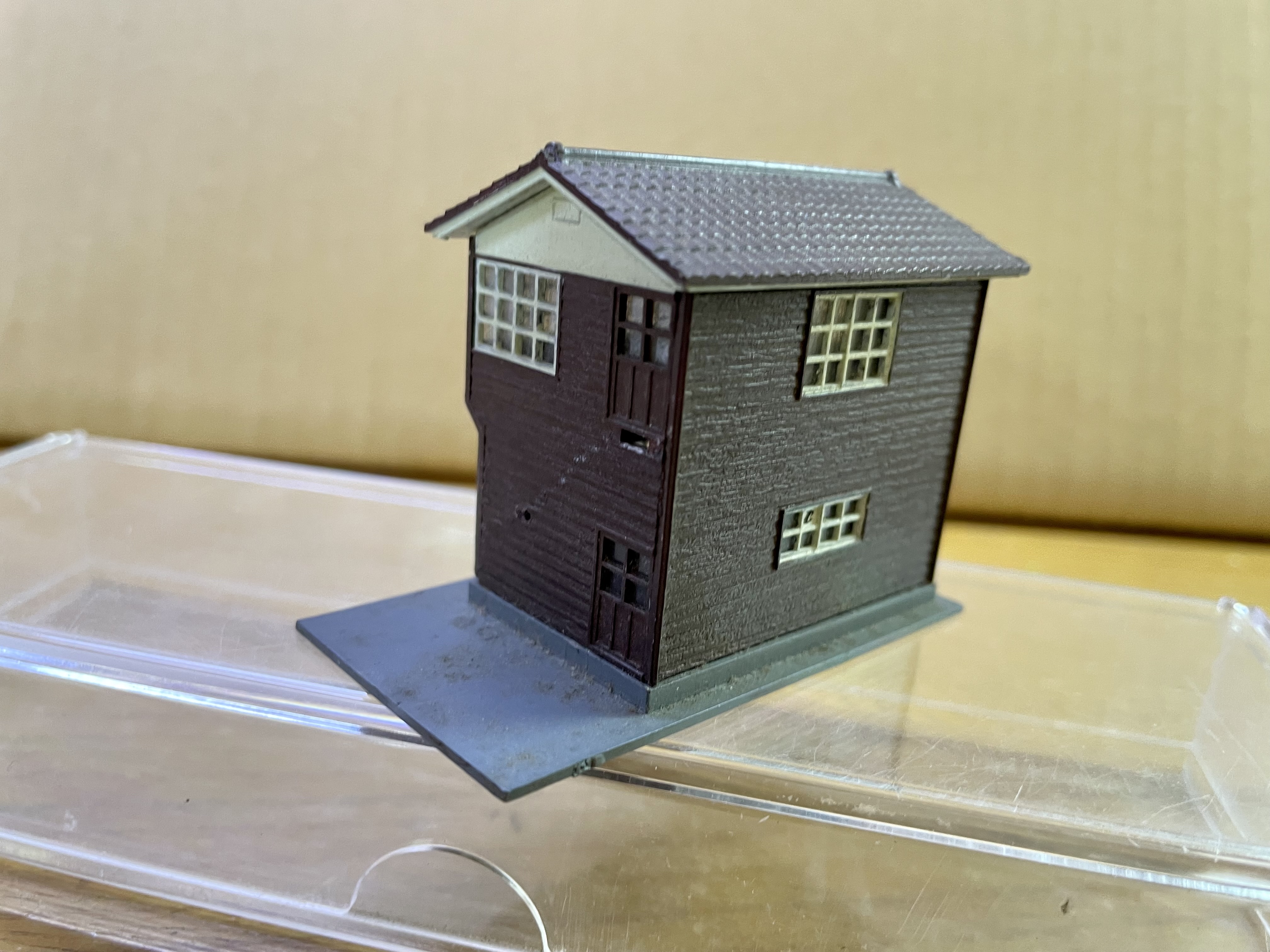 N Scale TomyTec Farm Building dimensions L7W4H5 N Scale อาคารฟาร์ม ...