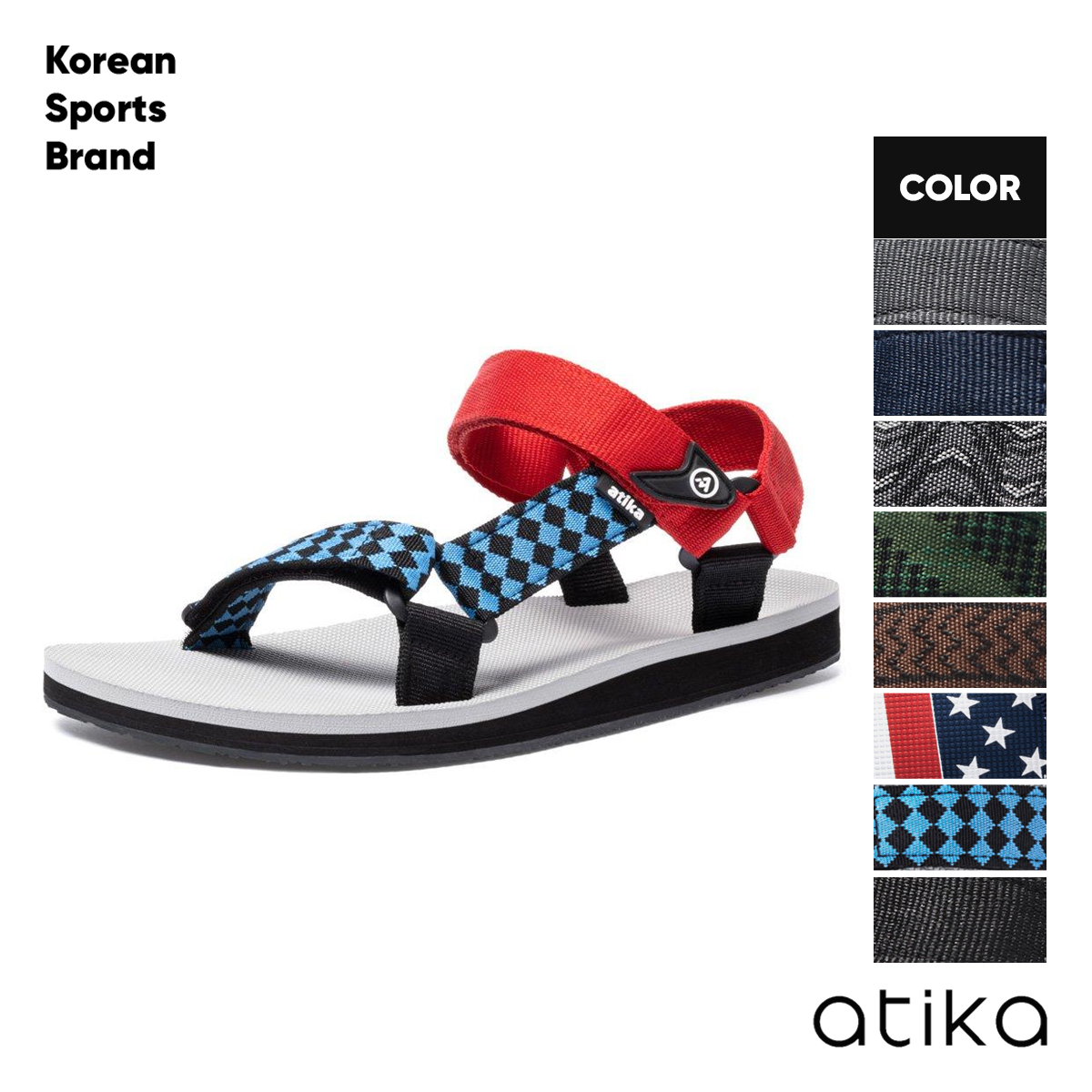 [ATIKA] รองเท้าแตะเดินชายชาวเกาะ, รองเท้าแตะเดินป่าสำหรับเดินป่า ...