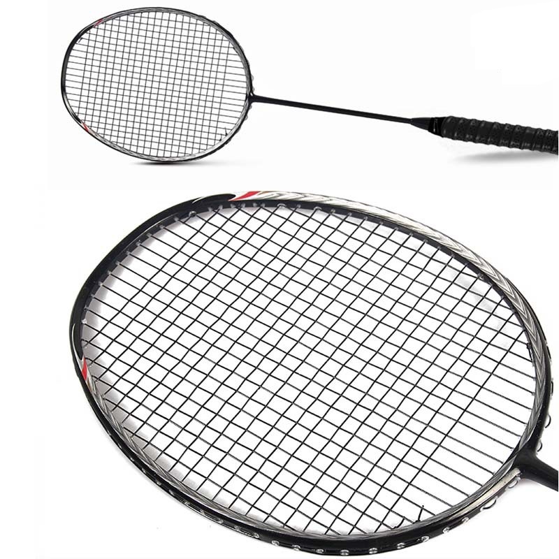 Full Carbon Professional Badminton Racket 5U Ultralight Offensive ...