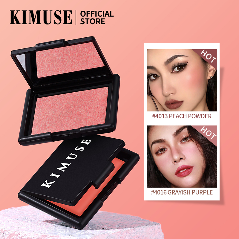 KIMUSE บลัชออนปัดแก้ม เนื้อฝุ่น - 8 สี - KIMUSE official store - ThaiPick