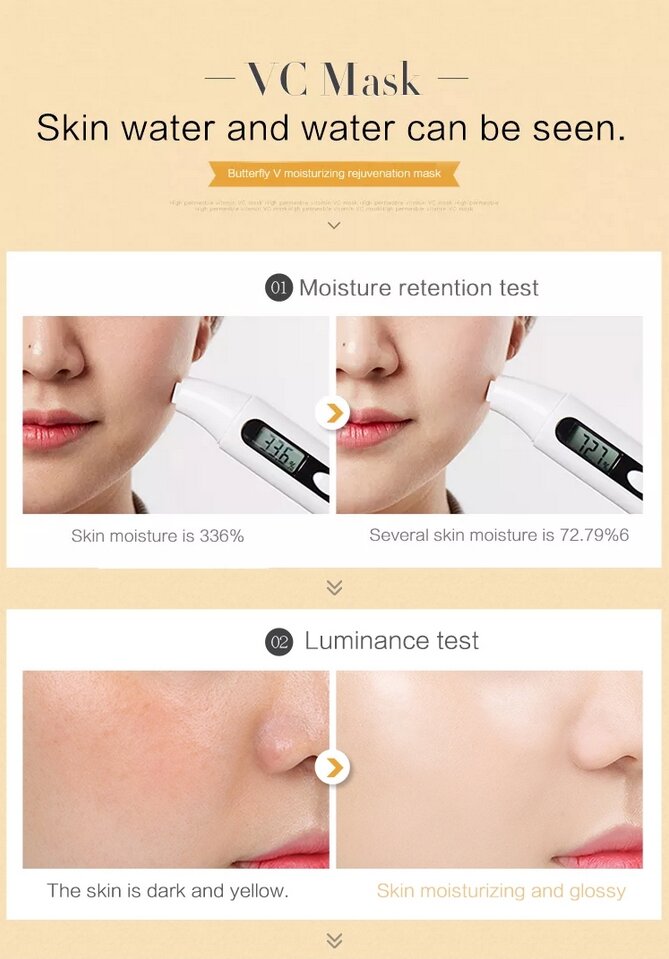 BD11300 พร้อมส่ง มาส์กวิตามินซีเข้มข้น (Vitamin C) VC Mask BEOTUA ...