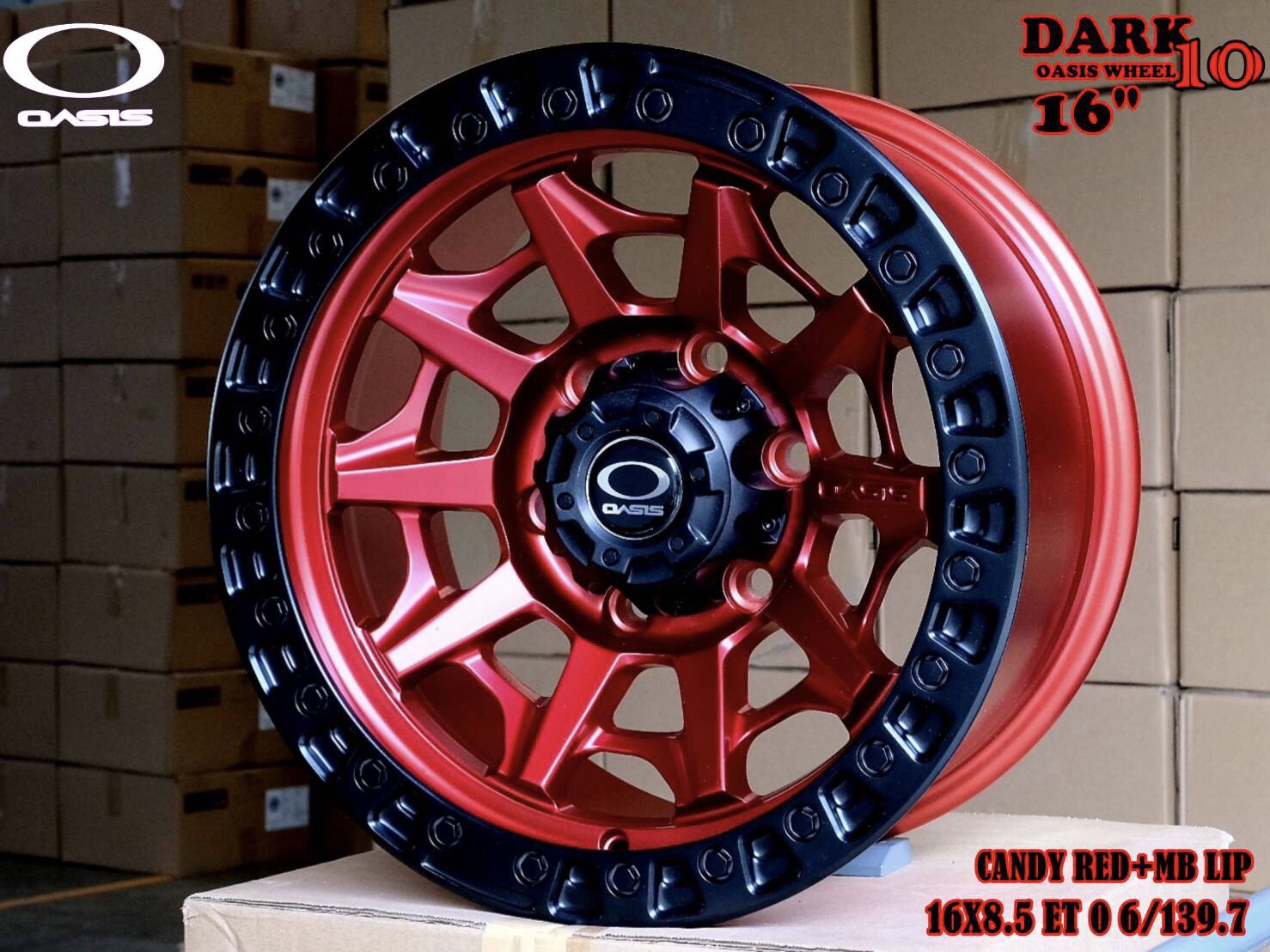 ล้อแม็กใหม่ - VLF P05 สี ดำขอบเงิน - ขอบ18 ล้อเบา - งาน OASIS (18 x 5รู ...