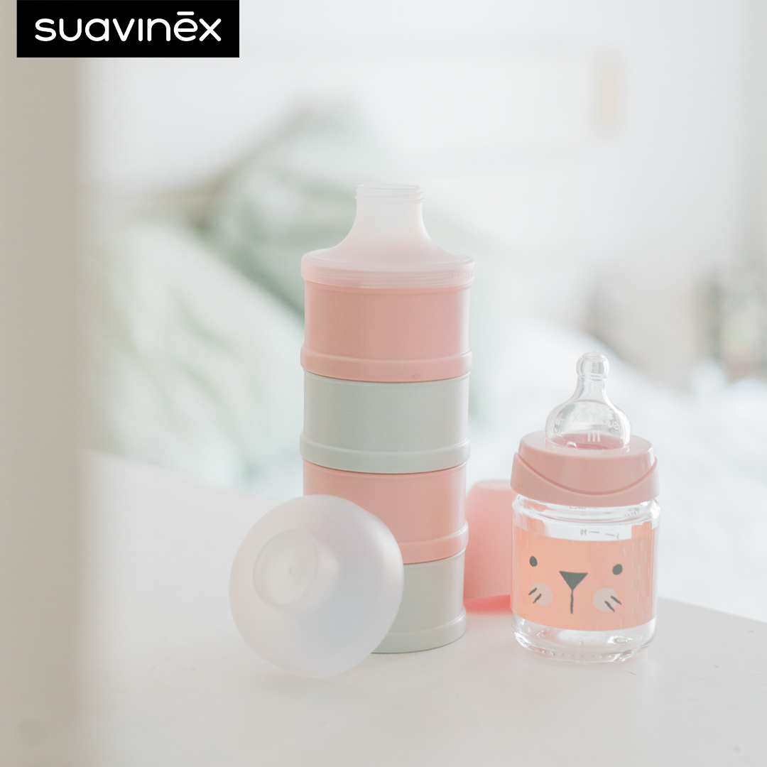 Suavinex ขวดนม Premium polyamide wide neck bottle with round teat 270ml (3-18 months) - Suavinex ...