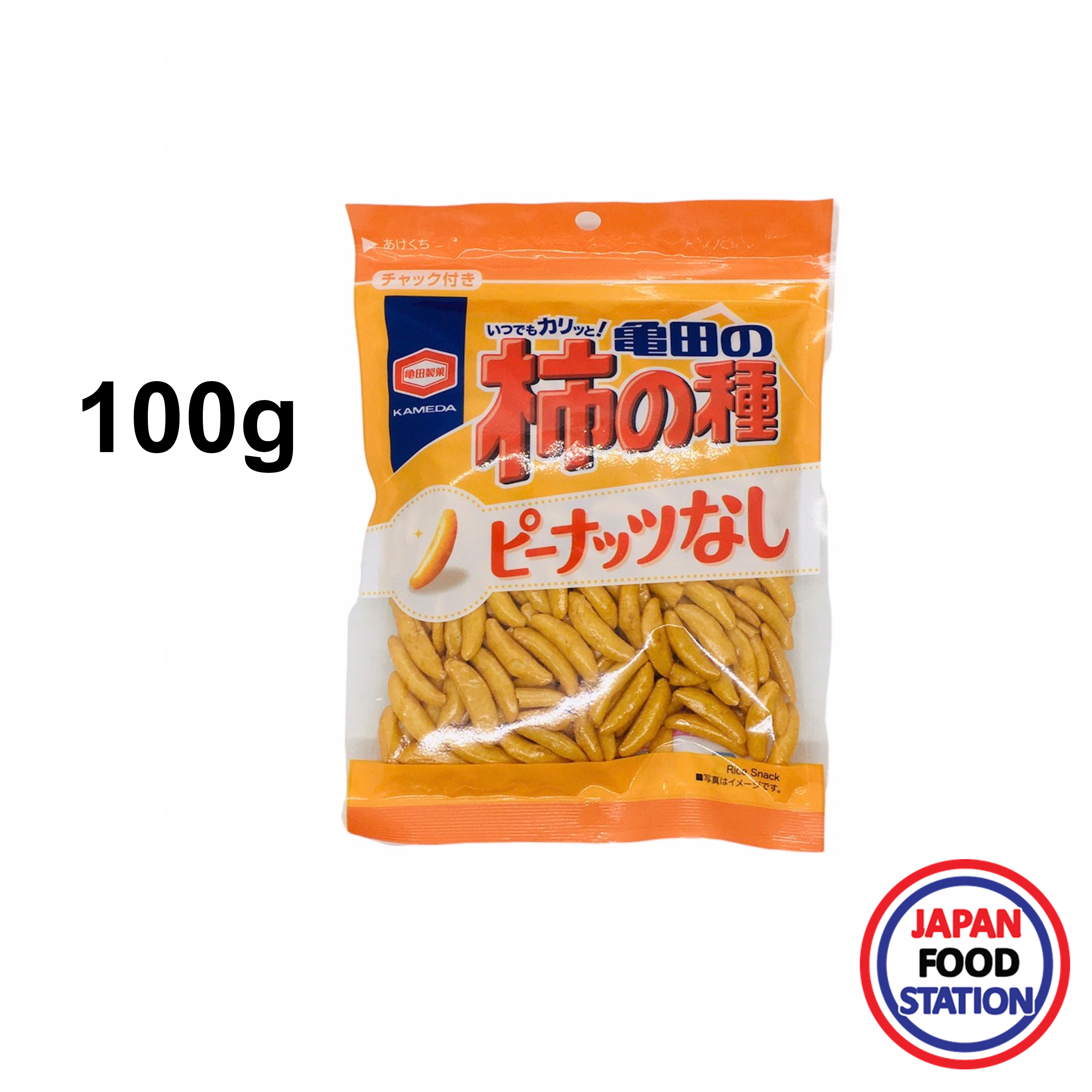 KAMEDA KAKI NO TANE 100 (NO PEANUT) 100G (20695) ขนมข้าวอบกรอบปรุงรสโช ...